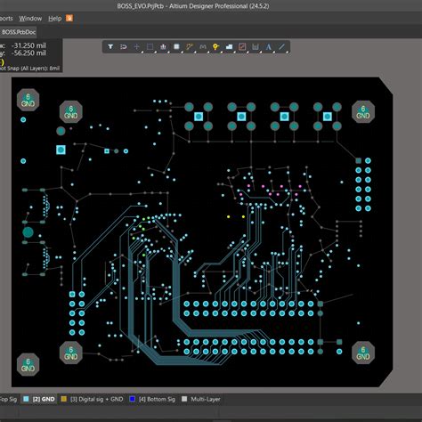 Review Request For 4 Layer Pcb For A Data Acquisition System Stm32h7 Ice40up5k Fpga With Four