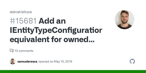 Add An Ientitytypeconfiguration Equivalent For Owned Types · Issue