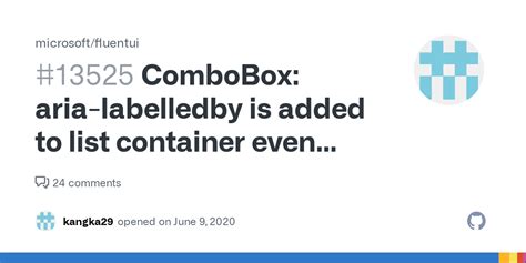 Combobox Aria Labelledby Is Added To List Container Even When Label Is