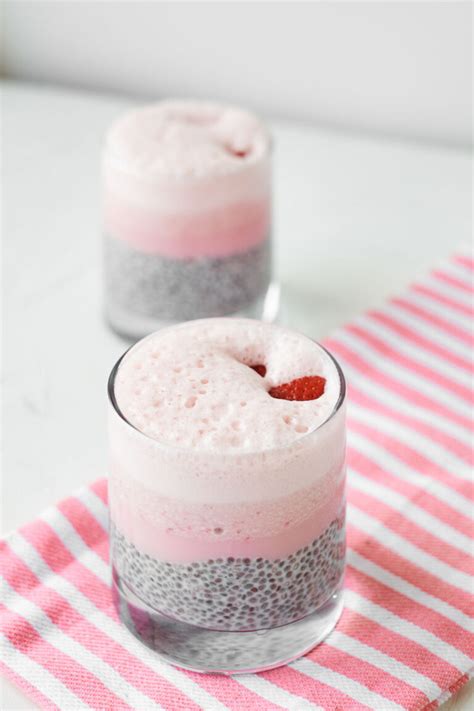 Start Your Morning Off Right With This Strawberry Smoothie Chia Pudding