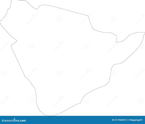 Kabale Uganda Outline Map Stock Vector Illustration Of Atlas