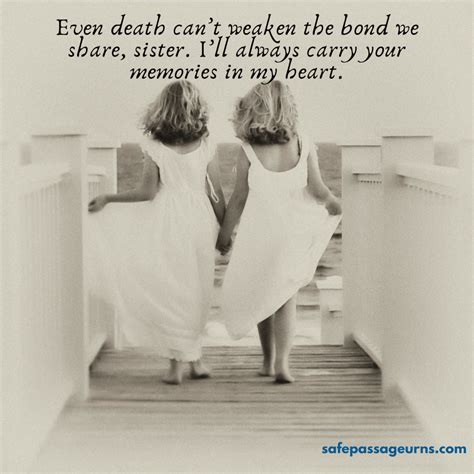 Comforting And Inspirational Losing A Sister Quotes