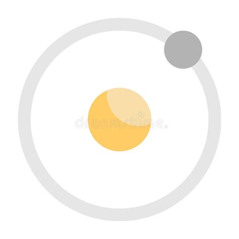 Orbiting Planet Illustration Stock Illustration Illustration Of