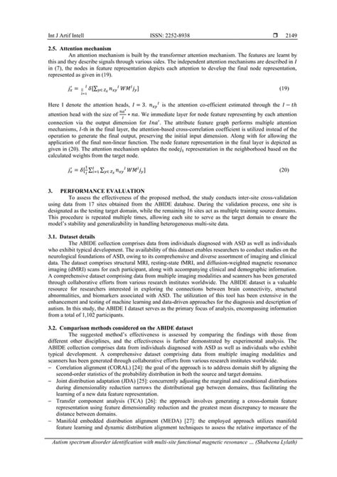 Autism Spectrum Disorder Identification With Multi Site Functional Magnetic Resonance Imaging Pdf
