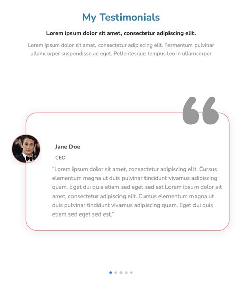 top 10 testimonial section designs for websites with html css and