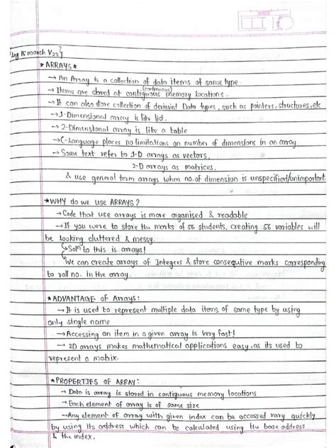 Array Strings And Stuctures Pdf