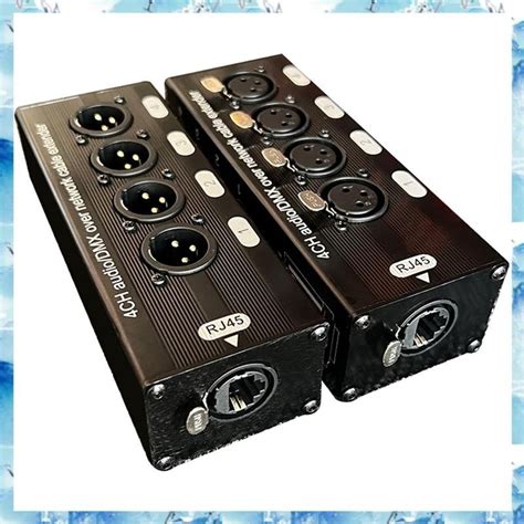pcs Channel Pin XLR Audio และ DMX over Network Cable Extender ชาย หญงสดา Shopee