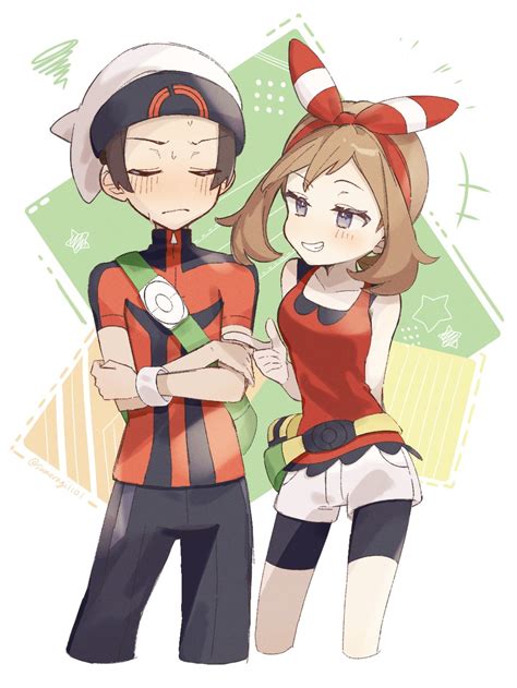 May And Brendan Pokemon And 1 More Drawn By Sumeragi1101 Danbooru