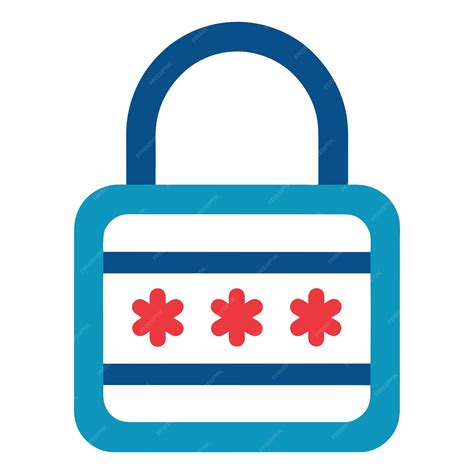 Password Flat Icon Clipart Design Vector Art And Illustration Premium