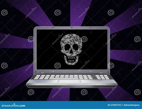 Hacker Virus Loading Stock Illustration Illustration Of Update 67005725