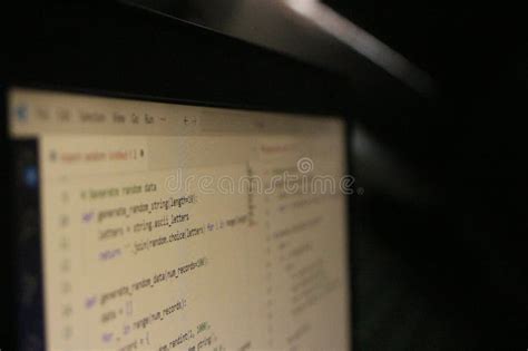 computer code programming language coding close high resolution photo