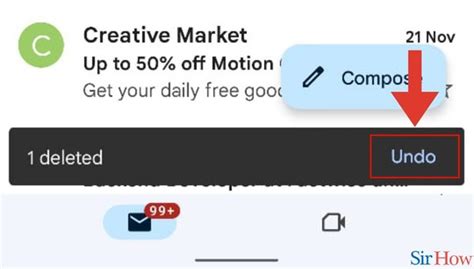 How To Undo In Gmail App 5 Steps With Pictures