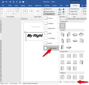 How To Mirror Flip Text In MS Word OfficeBeginner