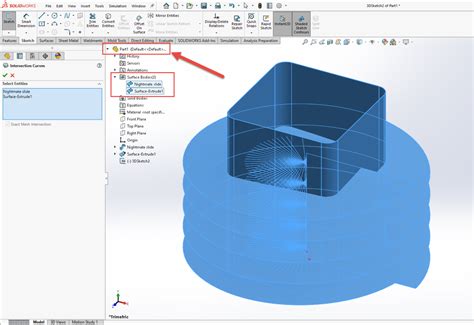 Creating A Non Circular Helix In Solidworks With Surfacing Commands Goengineer