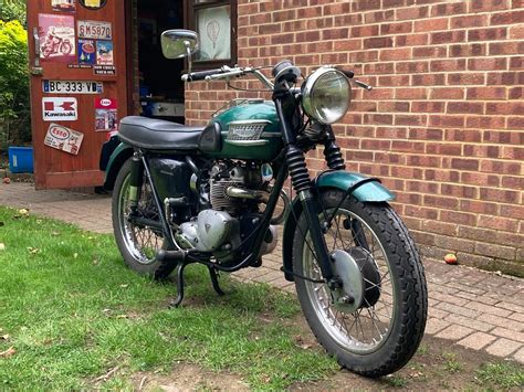 1960 Triumph Trophy 500 Green Manual 4 Speed In Hertford United