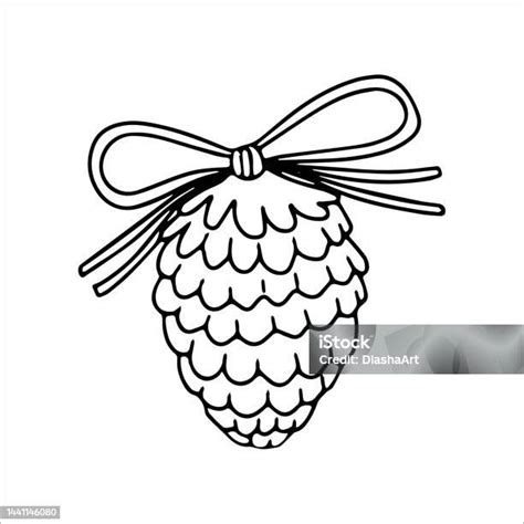 원뿔 모양의 손으로 그린 크리스마스 장난감 낙서 벡터 일러스트 레이 션 12월에 대한 스톡 벡터 아트 및 기타 이미지 12월 겨울 계절 Istock