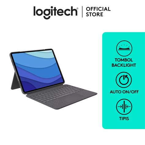 Jual Logitech Logitech Combo Touch Keyboard Case Backlit Untuk Ipad Pro 11 Inch Original 2024