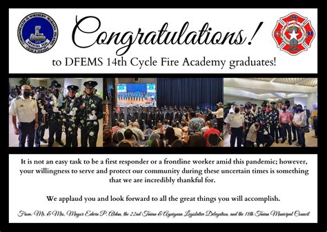 Congratulation Office Of The Mayor Of Tinian And Aguiguan