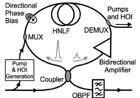 A Schematic Diagram Of The Nonlinear Amplifying Loop Mirror Nalm With Download Scientific