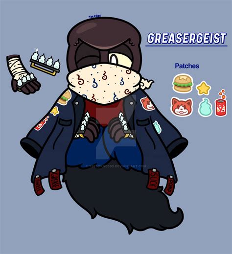Yokai Watch Oc Greasergeist By Teebokneebo On Deviantart