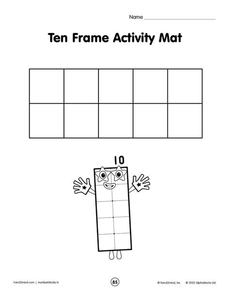 Numberblocks Juliet Knight