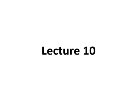 PPT Lecture PowerPoint Presentation Free Download ID