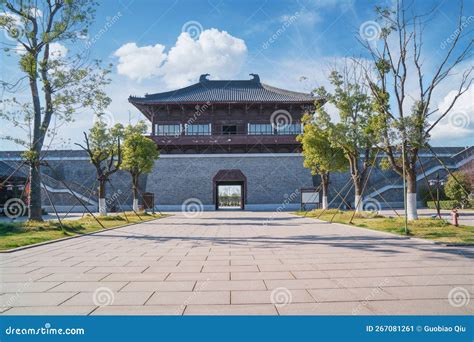 Ancient Buildings And Tourist Attractions In Suzhou City Jiangsu