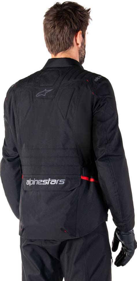 Alpinestars St 1 Waterproof Jacket Noir Veste Moto Textile Hommes