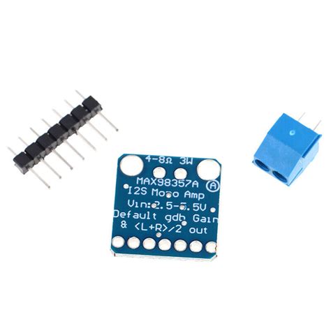 max98357 max98357a i2s 3w class d amplifier breakout interface i2s dac