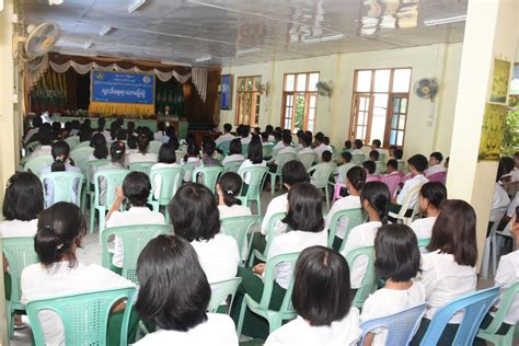 ချမ်းအေးသာစံမြို့နယ် အ ထ က ၆ တွင် လူငယ်ရေးရာဟောပြောပွဲ ကျင်းပ Information And Public Relations