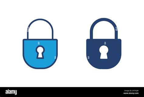 Lock Icon Vector Padlock Icon Vector Encryption Icon Security Symbol