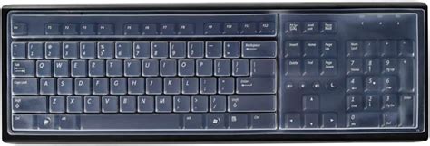 SDTEK Keyboard Protector Desktop Skin Silicone Cover Clear Film Universal Amazon Co Uk