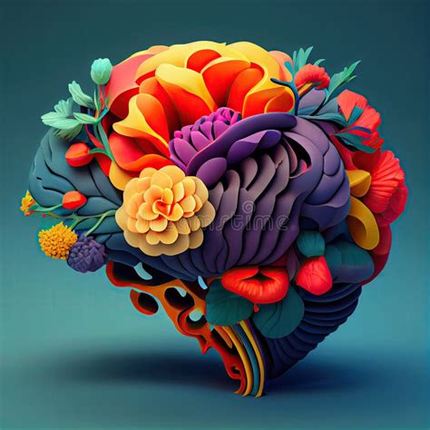Colorful Brain Flowers Stock Illustrations 364 Colorful Brain Flowers Stock Illustrations