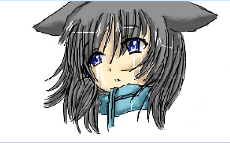 Guaherparttors Anime Wolf Crying
