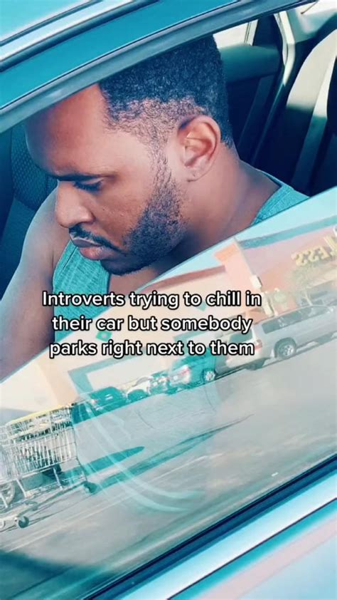 Introvert Almost Busted In The Car 🤦🏾‍♂️ Introvert Teen Posts Relatable