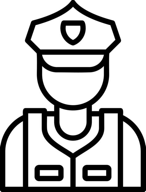Security Guard Vector Icon Design 16492455 Vector Art At Vecteezy