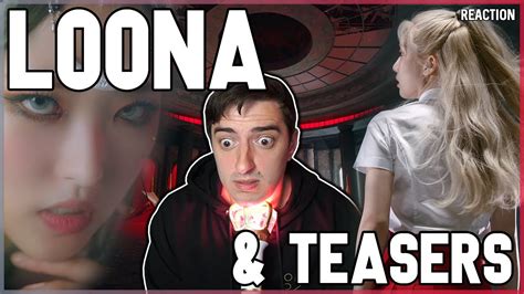 Loona And Teasers And Album Preview Reaction Youtube