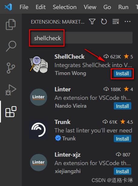Visual Studio Code 配置Shell环境第 次更新 vscode shell 插件 CSDN博客