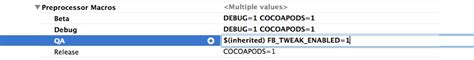 Cocoapods And Custom Build Configurations Mokacoding