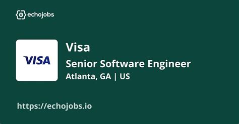 Visa Is Hiring Senior Software Engineer Mobile Ios Developer Atlanta Ga Android Java