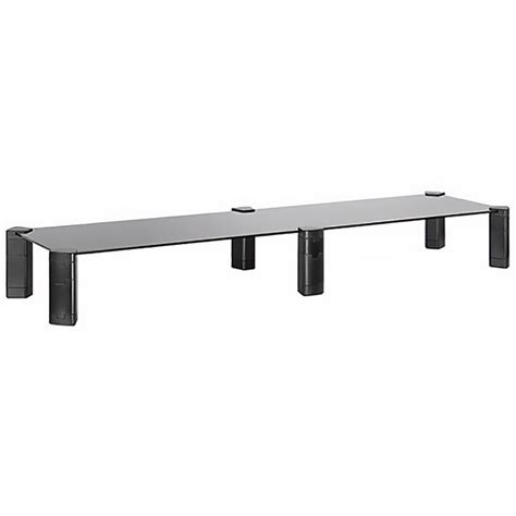 Brateck Dual Monitor Tempered Glass Modular Riser Ams 12 Big W