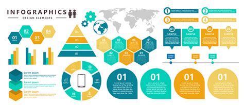 비즈니스 씬에 유용한 인포그래픽 다양한 그래프의 벡터 일러스트레이션 픽토그램 및 아이콘 세트 비즈니스에 대한 스톡 벡터 아트 및 기타 이미지 Istock
