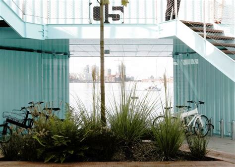 BIG Stacks Shipping Containers To Create Floating Student Housing