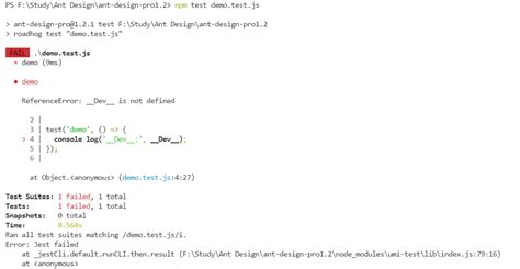 jest的globals配置无法生效 Issue ant design ant design pro GitHub