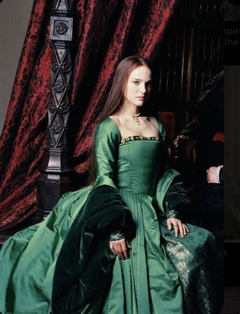 The Other Boleyn Girl💍 Историческое платье Зеленое платье Королевские платья