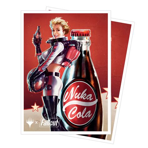 Fallout Nuka Cola Pinup 105ct Apex™ Deck Protector Sleeves For Magic The Gathering Ultra Pro