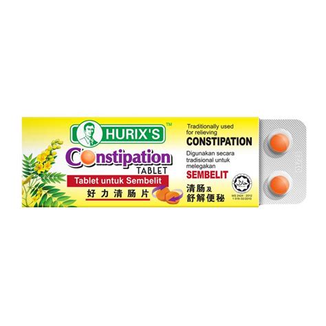 Buy Hurixs Constipation Tablet 12s Doctoroncall