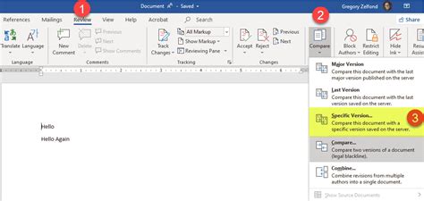 How To Compare Two Versions Of The Document In Sharepoint Sharepoint Maven