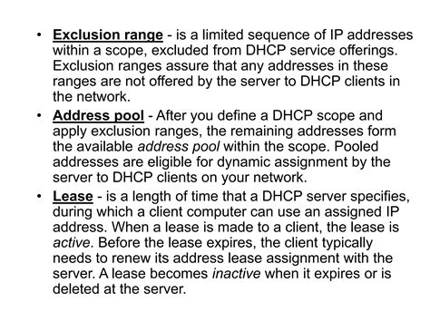 13 Dhcp Serviceppt