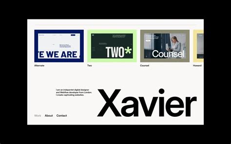 Xavier Designer Html5 Responsive Website Template